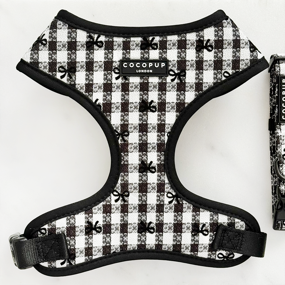 Pup in Paris Adjustable Neck Dog Harness | Cocopup London