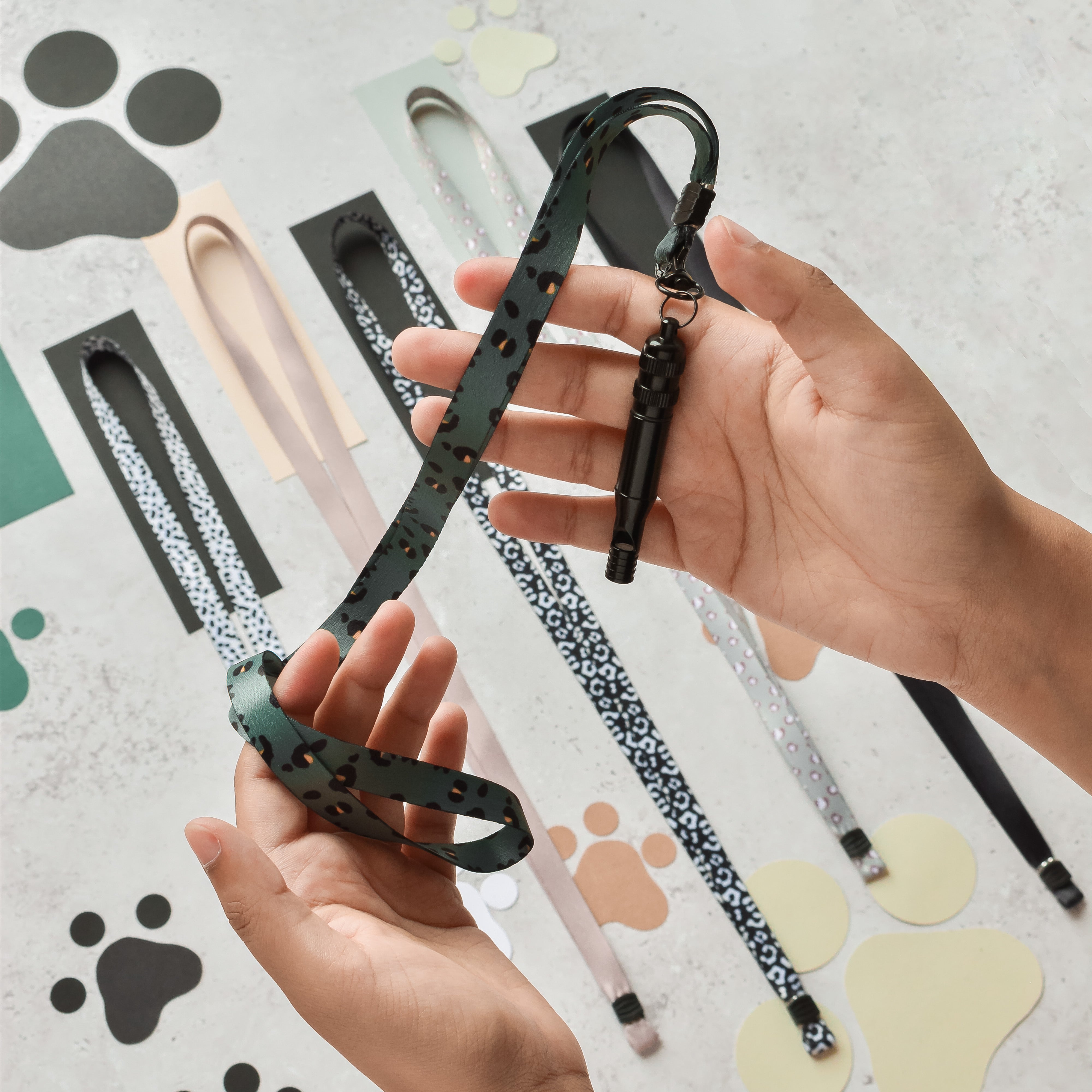 Lanyard - Khaki Leopard – Cocopup London